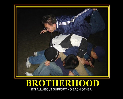 Dis-Gracepoint Berkeley: Demotivator: Brotherhood